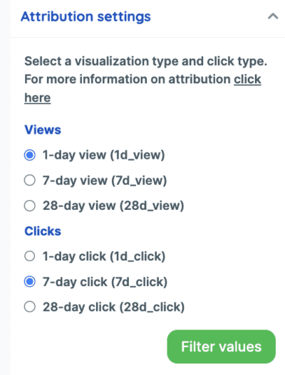 How to change attribution setting in Meta Ads reports? - Reportei