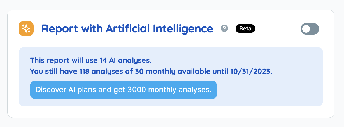 How to Create Reports with AI in Reportei - Reportei