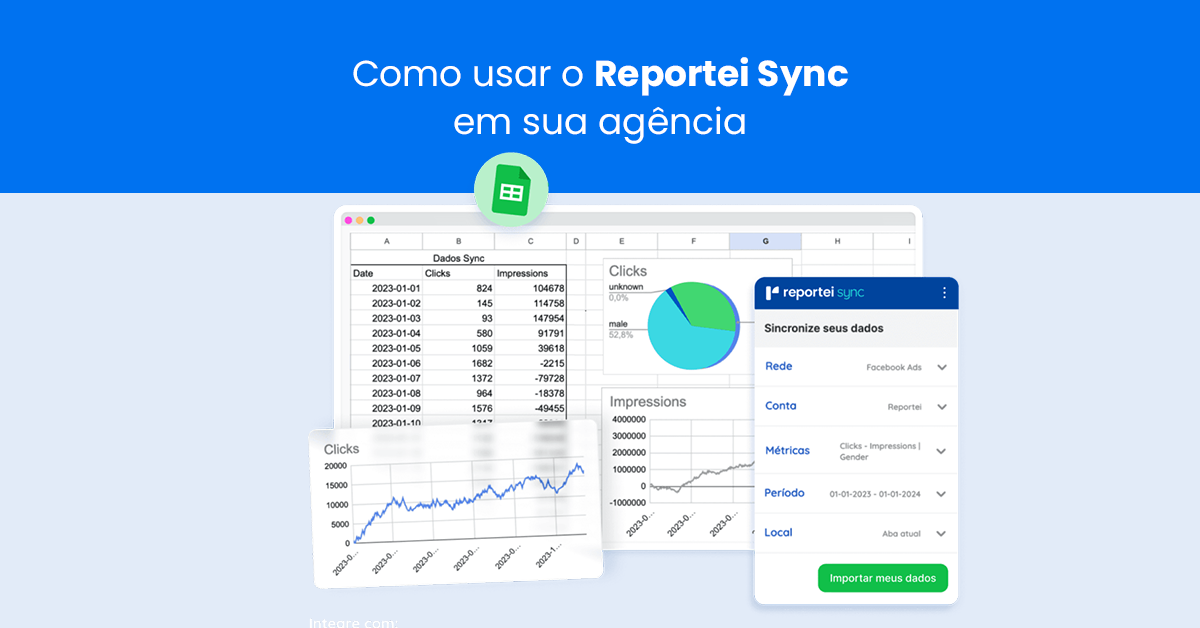 Como usar o Reportei Sync em sua agência - Reportei