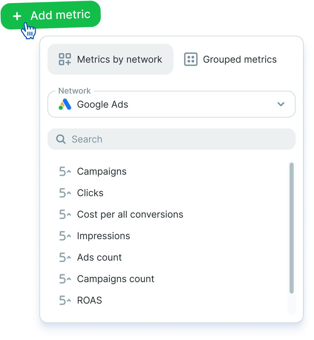 Reportei Overview: analyze the most important metrics of each project on a single screen - Reportei